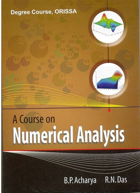 A Course On Numerical Analysis At Rs 220piece मैथमैटिकल किताबें
