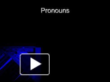PPT Pronouns PowerPoint Presentation Free To Download Id 80f269 MmNlZ
