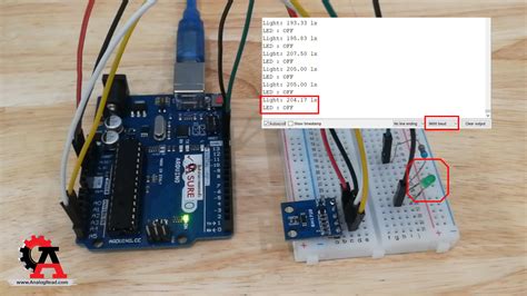 สอนการใช้งานบอร์ด Arduino กับ Gy 302 วัดความสว่าง พร้อมโค้ดตัวอย่าง ขาย Arduino เซนเซอร์ และ