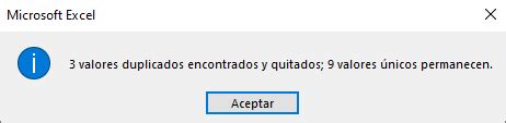 ELIMINAR VALORES DUPLICADOS EXCELFULL COM
