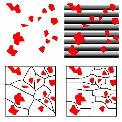 Tessellations A Voronoi Diagram With Two Dimensional Generators On A