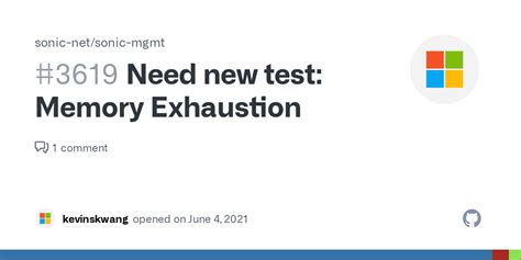 Need New Test Memory Exhaustion Issue Sonic Net Sonic Mgmt Github