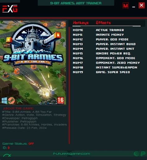 9 Bit Armies A Bit Too Far Trainer 9 V23022024 Futurex