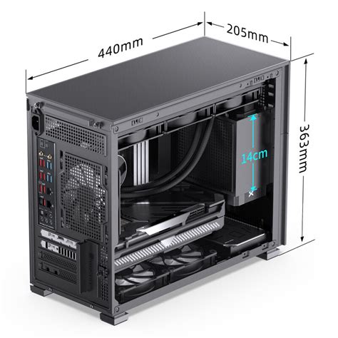 Jonsbo D STD Black M ATX Da Box Store ThaiPick