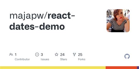 Github Majapwreact Dates Demo