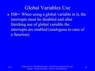 Chap 9Lesson04Emsys3ETaskFunctionISR Pdf