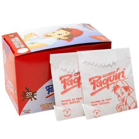 Chocolate Paquin 20 Piezas
