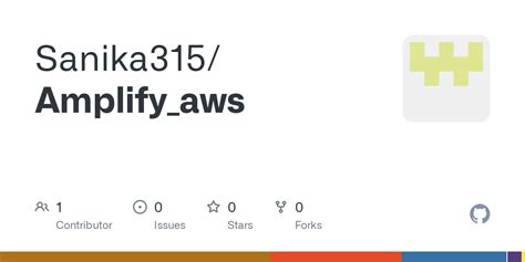 Github Sanika315amplifyaws