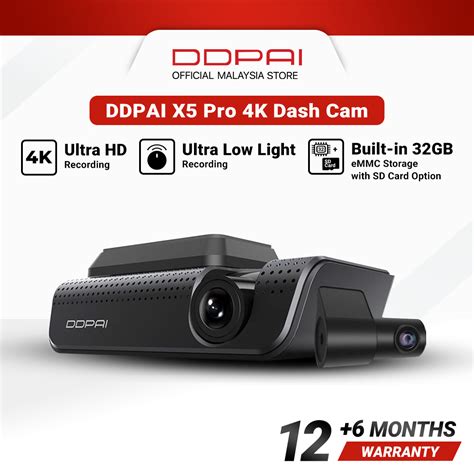 DDPAI Z50 4K 2160P Dash Cam GPS Front Rear Cam Auto2u