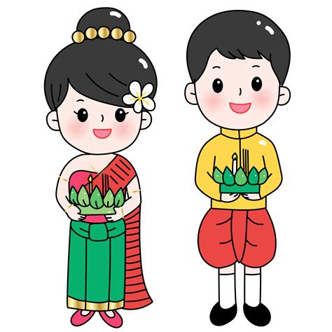 ผู้หญิงถือกระทง