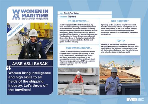 Imo Presents The Skilled Women Of The Maritime Industry Safety4sea