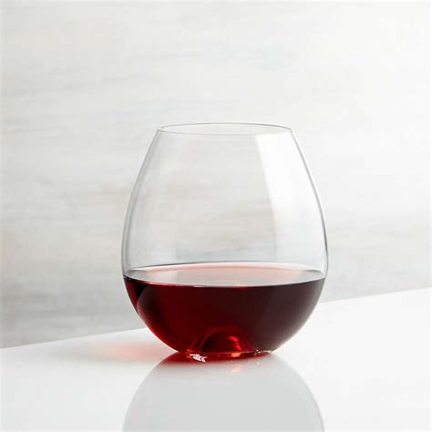 Lulie Large Oversized Big Stemless Wine Glass Reviews Crate And Barrel