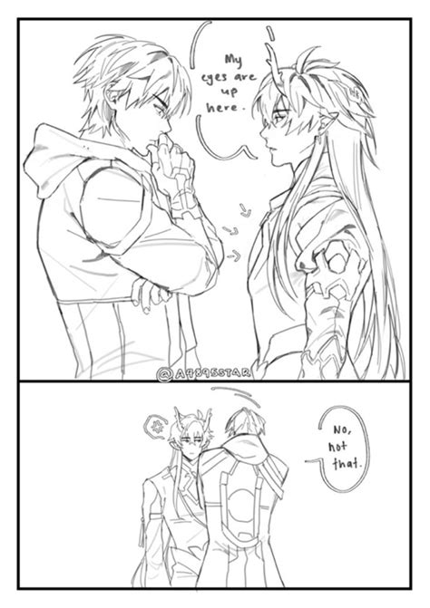 Caelus X Dang Heng Stars Star Trails Fun Comics