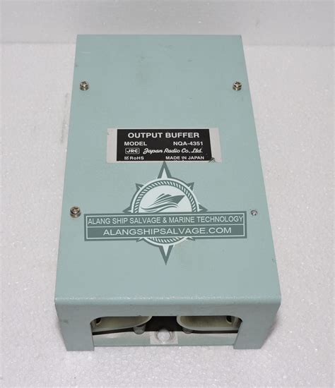 Jrc Output Buffer Nqa 4351 Alang Ship Salvage And Marine Technology