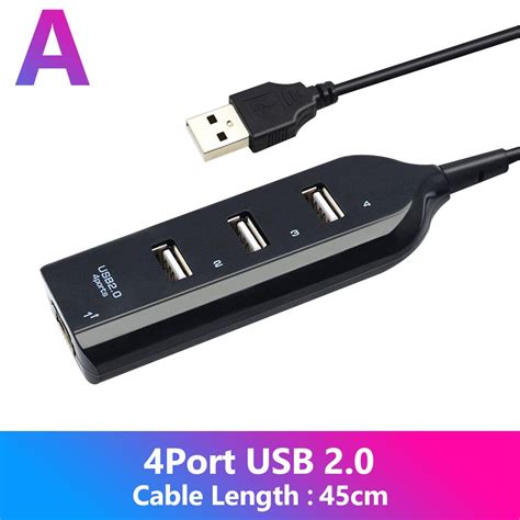 Adaptador De Puertos Usb Para Ordenador Port Til Grandado