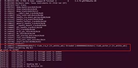 Tda4vm Adc Test Crash Issue Processors Forum Processors Ti E2e