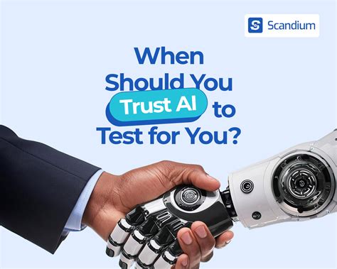 When Should You Trust Ai To Test For You Scandium No Code Ai Test Automation For Web