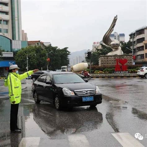 高要交警节后不放松 全力保障交通顺畅情况