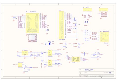 Esp32 Cam Schematic Diagram