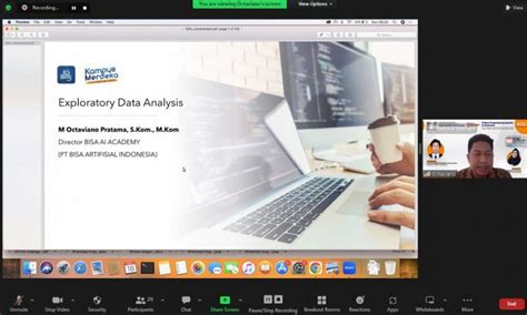 Prodi Ilmu Komputer Kampus Digital Bisnis Unm Sukses Gelar Webinar