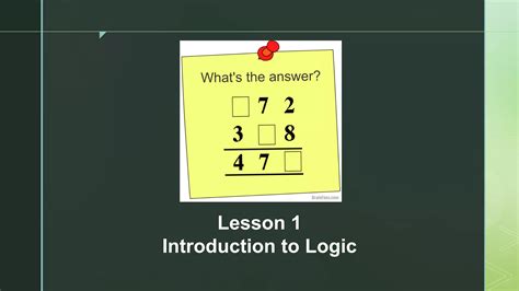 Formal Logic Lesson Introduction To Logic PDF Programming Languages Computing