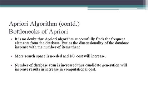 The Comparative Study Of Apriori And Fpgrowth Algorithm