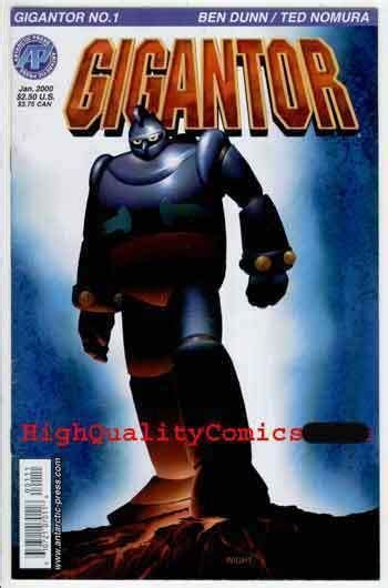 Gigantor 1 Vf Space Age Robot 2000 Manga Ben Dunn More Indies In Store Comic Books