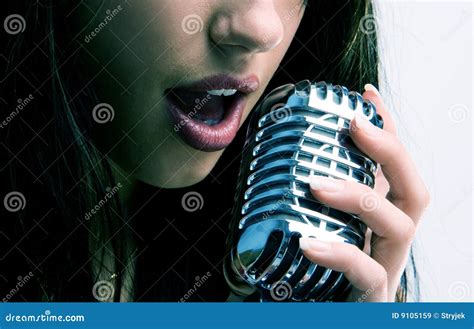 Retro Microphone Editorial Stock Image Image Of Microphone