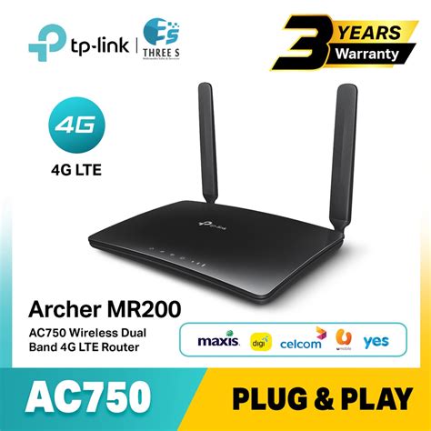 Tp Link Archer Mr Ac Wireless Dual Band G Lte Router Shopee Malaysia