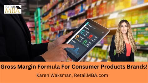 Gross Margin Formula Gross Margin Formula For Consumer Products Brands