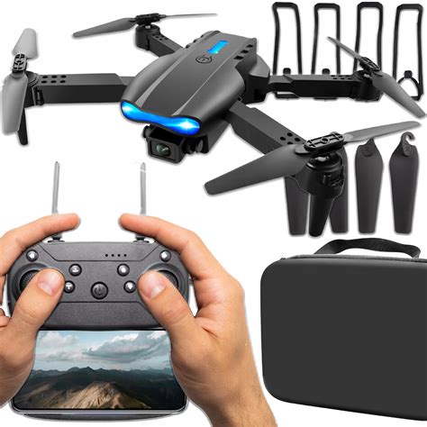 Dron Z KamerĄ E99 Pro Kamery Hd Pilot Zawis Zdalnie Sterowany Zabawka