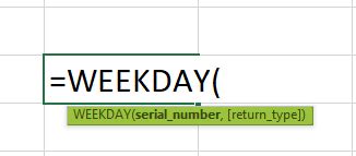 WEEKDAY Function In Excel Formula Examples How To Use