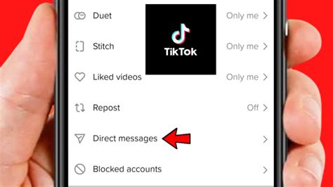 Tiktok Direct Message Option Not Showing How To Fix Direct Message On Tiktok 2024