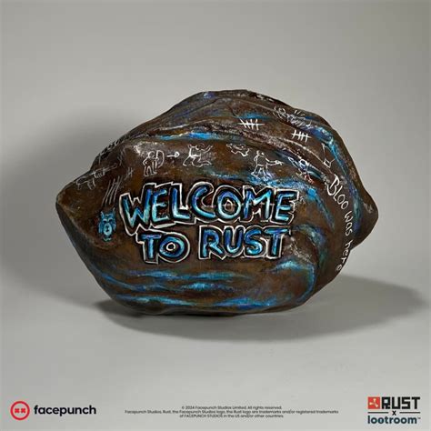 Rust Big Rock Blooprint Skin Lifesize Gamer T