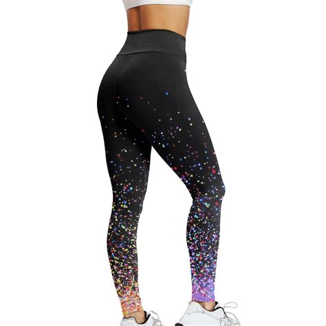 Women Printed Trouser Pant Leggings High Waist Workout Running Sports Tights Lift Yoga Pants