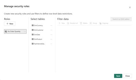 How To Set Up Object Level Security Directly In Power BI Desktop Data Mozart