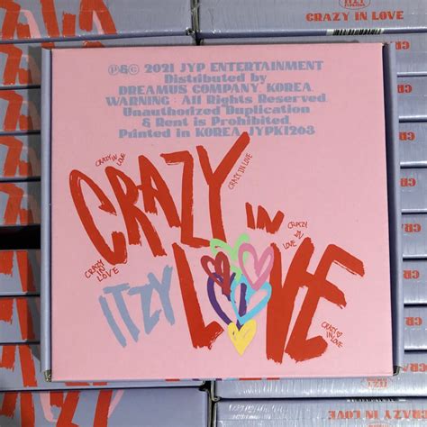 Jual Album Unsealed Itzy Crazy In Love Shopee Indonesia