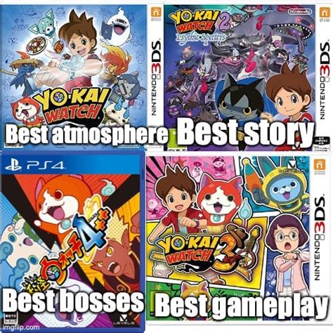 Every Yo Kai Watch Game Is Special For Something R Yokaiwatch