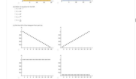 Solved A Random Variable Takes Integer Values From 1 To 19