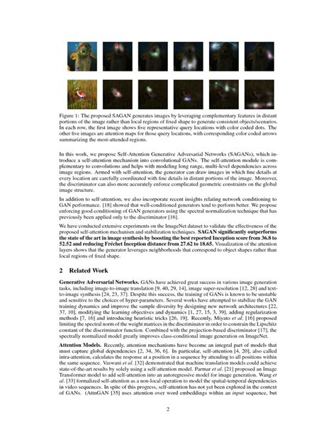 Self Attention Generative Adversarial Networks Deepai