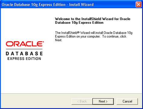 Installing Oracle® Database Express Edition