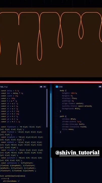 Created Water Drops Html Css Js Trending Coding 3danimation