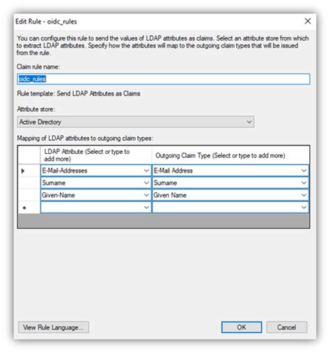External Authentication Details For Openid Connect With Adfs Add On