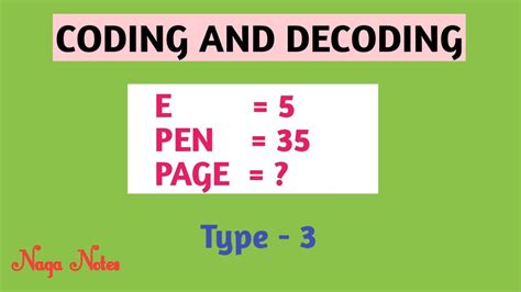 Coding And Decoding Type 3tamilaptitute And Reasoningpolicesi