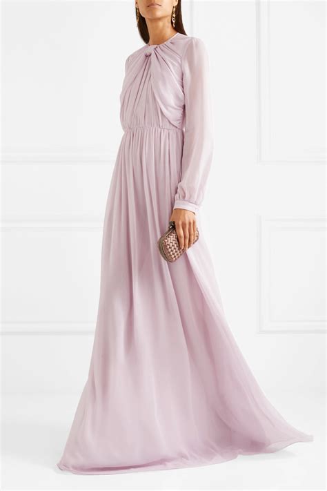 9 Dresses That Indicate That The Mauve Color Will Be A Real Hit During