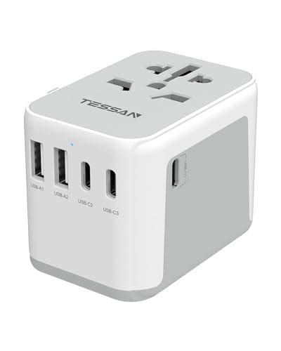 Reviews For Tessan Universal Travel Adapter International Power