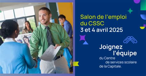 Salon De L Emploi Du CSSC 2025 Centre De Services Scolaire De La Capitale