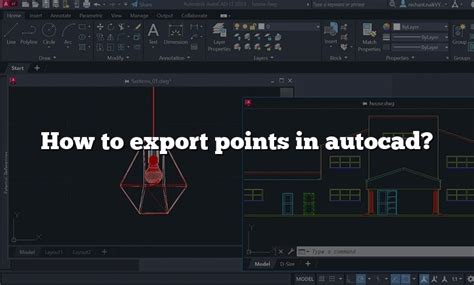 How To Export Points In Autocad
