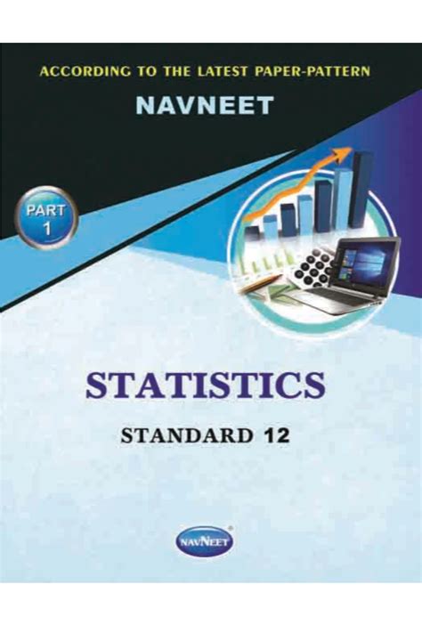 Class 12 Navneet Statistics Part 1 2024 Edition Comprehensive Lucky Book Store