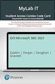 Go Mylab It With Pearson Etext Print Combo Access Code Gaskin Shelley Vargas